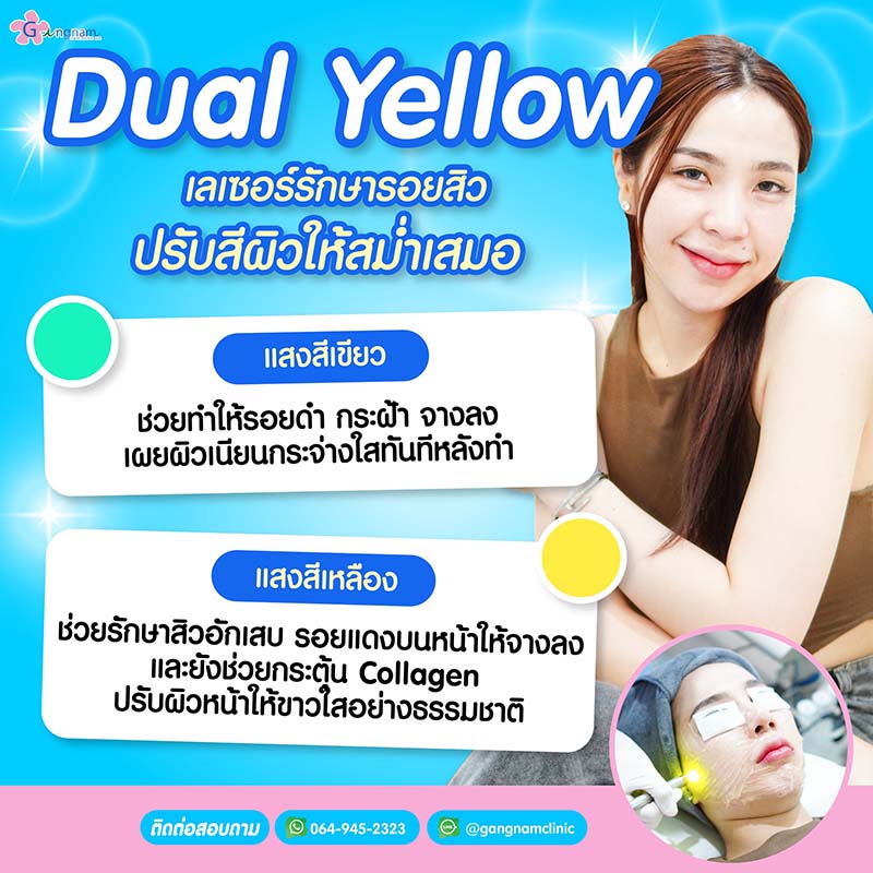 เจาะลึก Dual Yellow Laser คืออะไร เหมาะกับใคร เทียบกับเครื่องตัวอื่นๆ ...