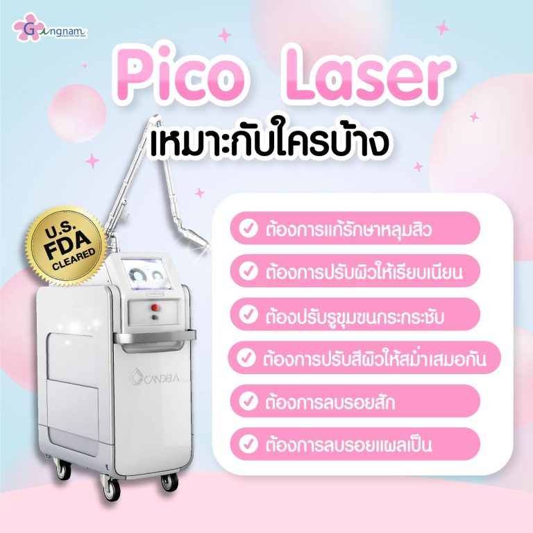 Pico Laser คืออะไร? มีกี่แบบ ช่วยเรื่องอะไรบ้าง ทำที่ไหนดี